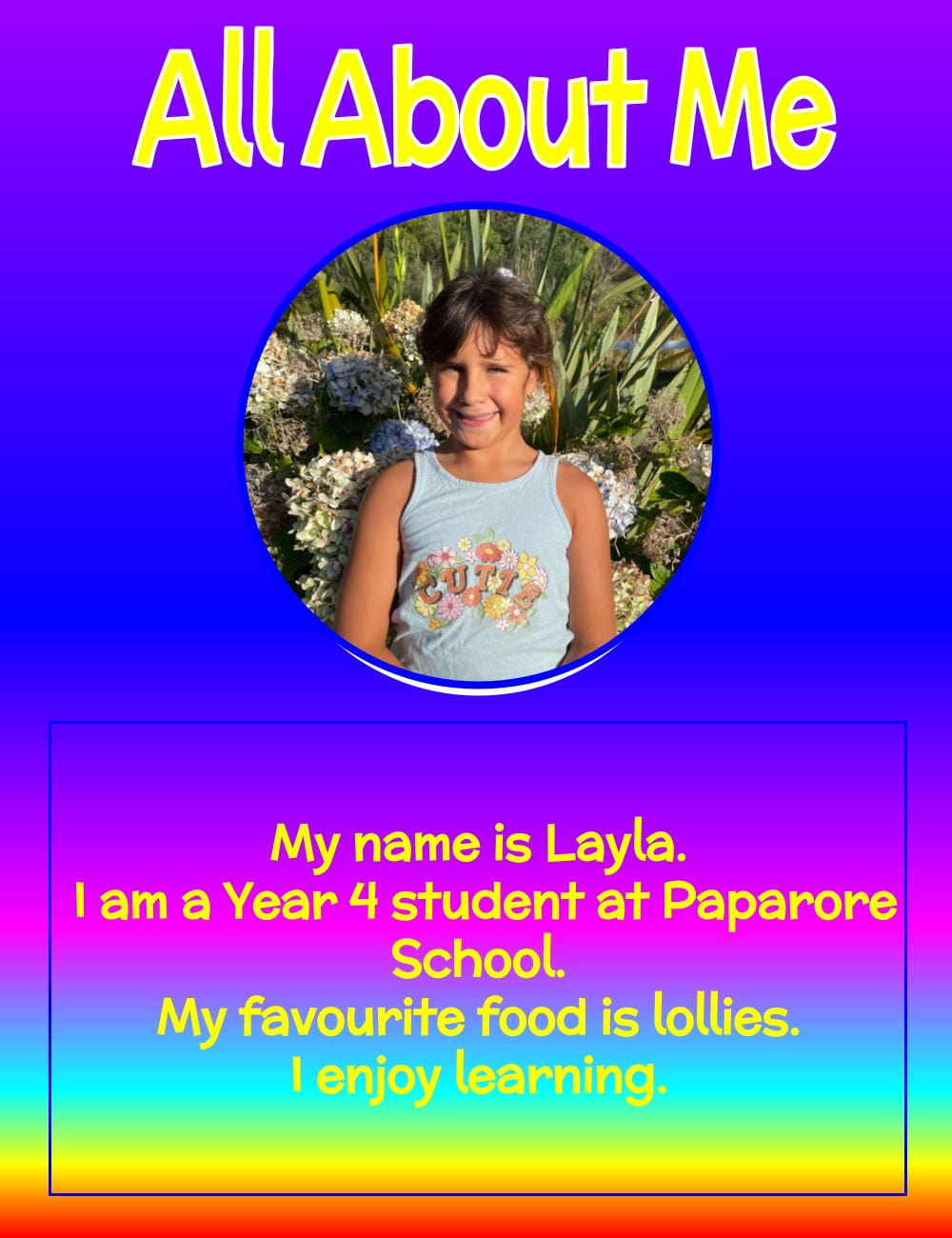 Rippa Rugby – Layla @ Paparore School